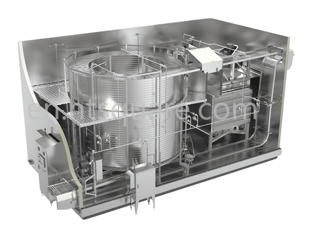 Spiral Freezers for Quick Frozen Foods | Square Technology